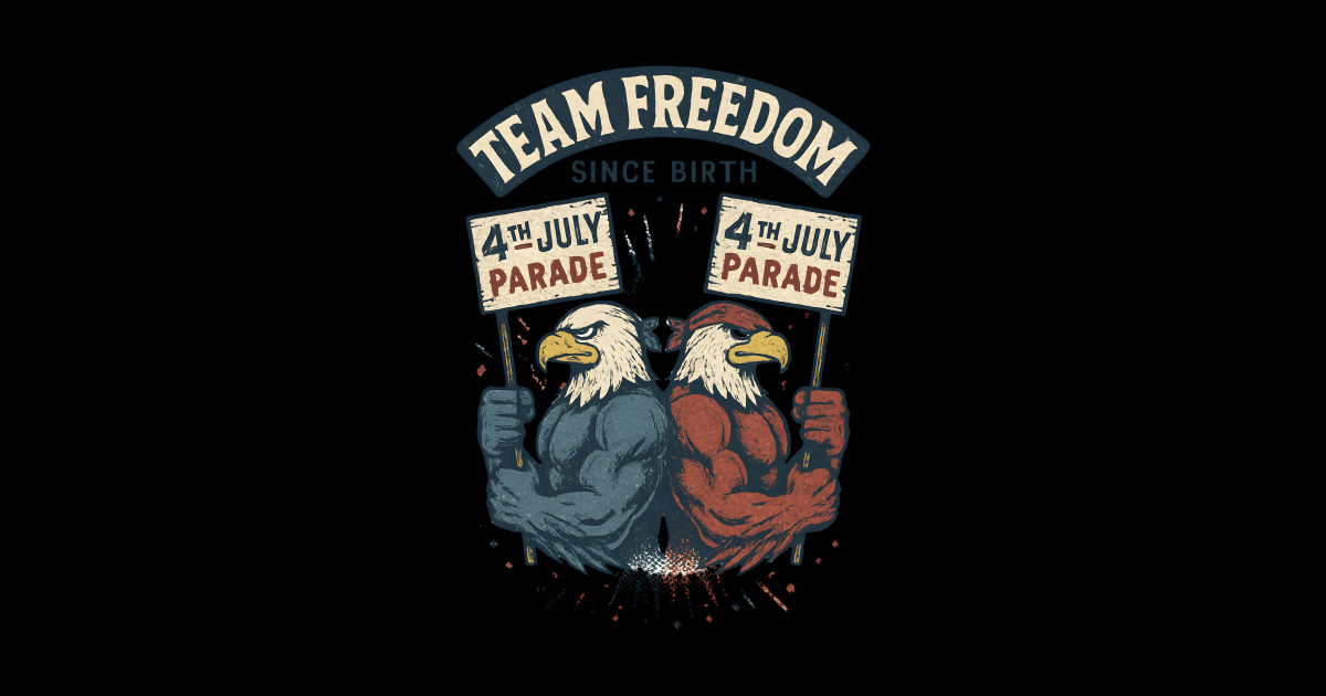 Muscular Bald Eagles Rally For 4th Of July Parade - Bald Eagles Rally ...