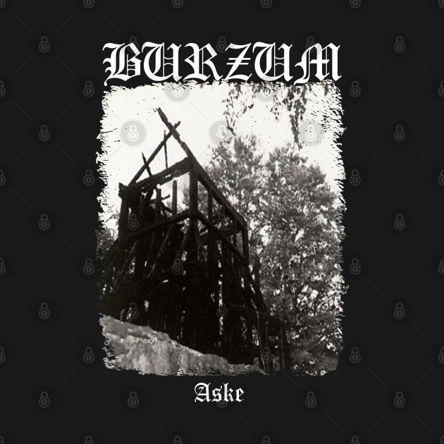 Burzum - Aske (church) Album cover - Burzum - Hoodie | TeePublic