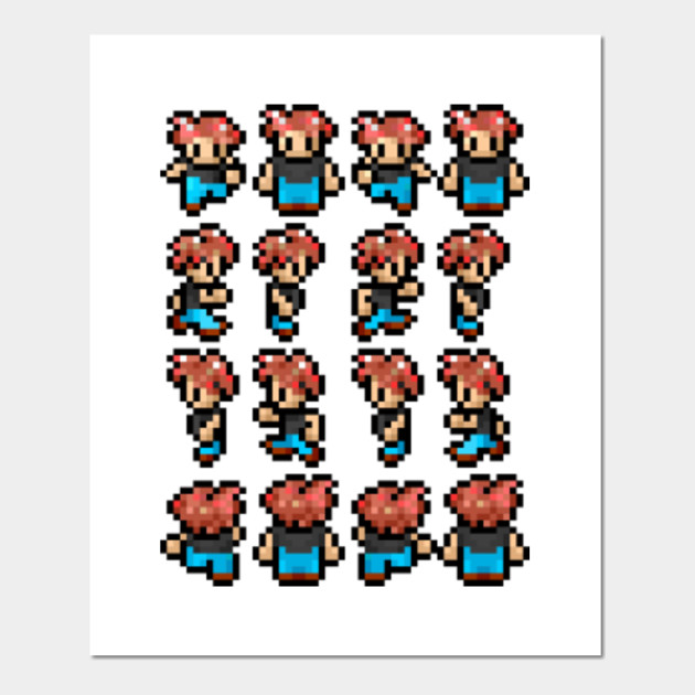 LIMITED EDITION. Exclusive Retro Character Sprite Sheet - Retro ...