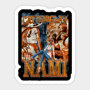 Nami One Piece Stickers for Sale | TeePublic