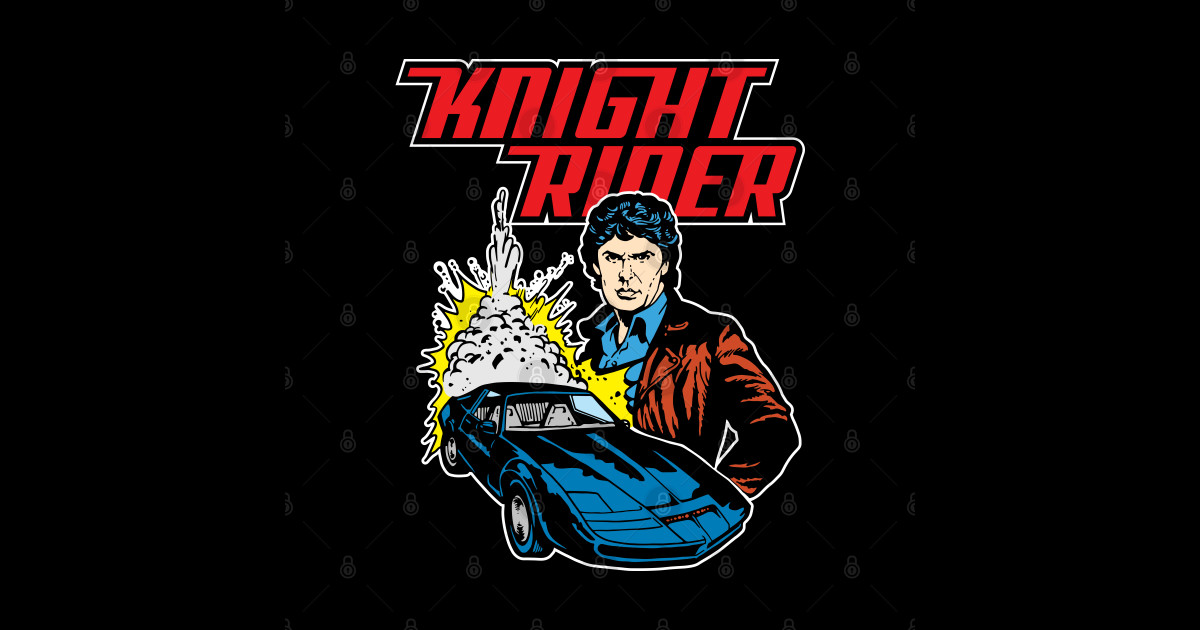Knight Rider - Knight Rider - Sticker | TeePublic