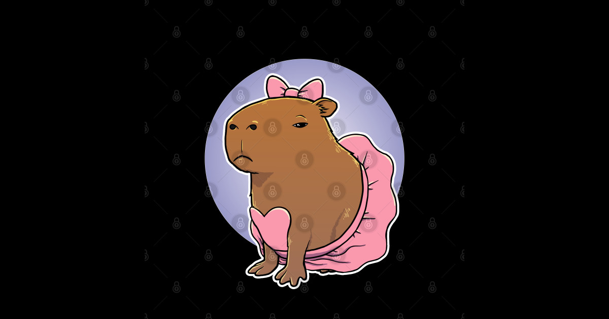 Dance like no ones watching Capybara Ballerina - Dance Like No One Is ...