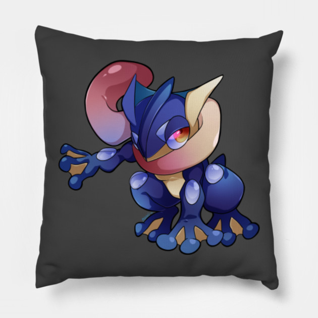 Chibi Greninja Greninja Pillow Teepublic