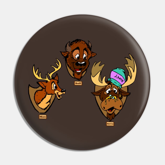 max buff and melvin - Country Bears - Pin | TeePublic