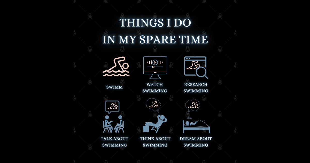 Things I do in my spare time - Things I Do In My Spare Time - T-Shirt ...