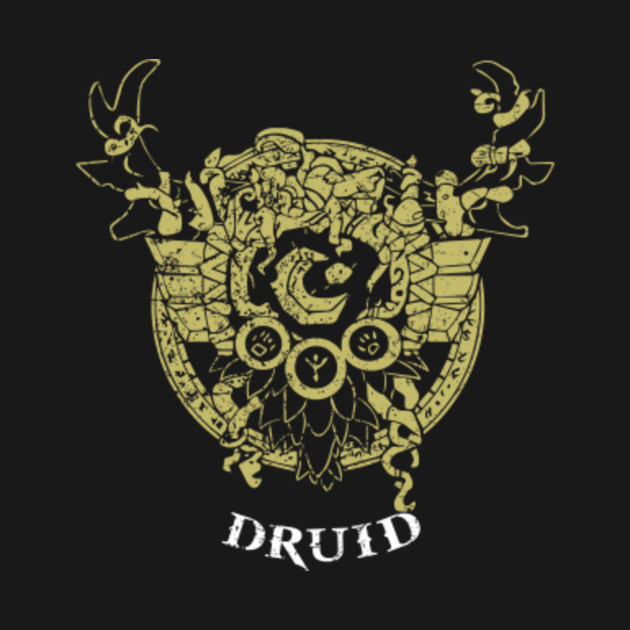 Wow Druid Class Wow Druid T Shirt Teepublic