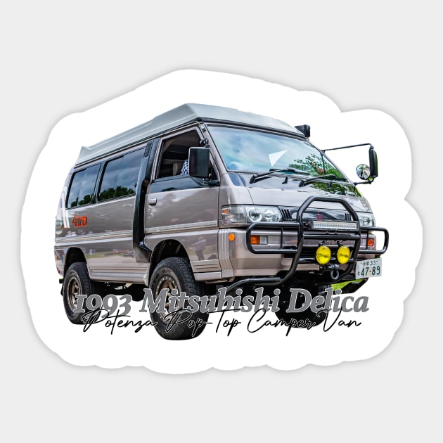 1993 Mitsubishi Delica Potenza Pop-Top Camper Van - 1993 Mitsubishi ...