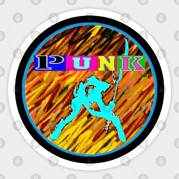 Punk Sticker 1 - Punk - Sticker | TeePublic