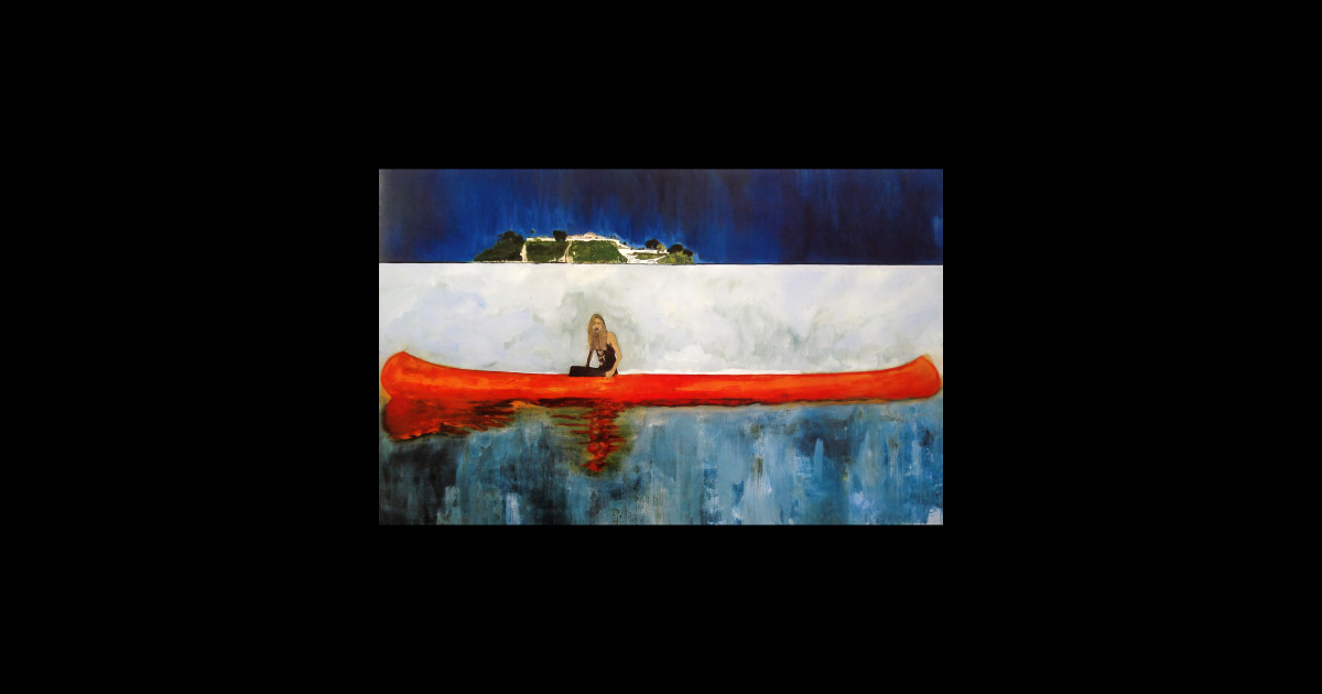 100 years ago - Peter Doig - Posters and Art Prints | TeePublic