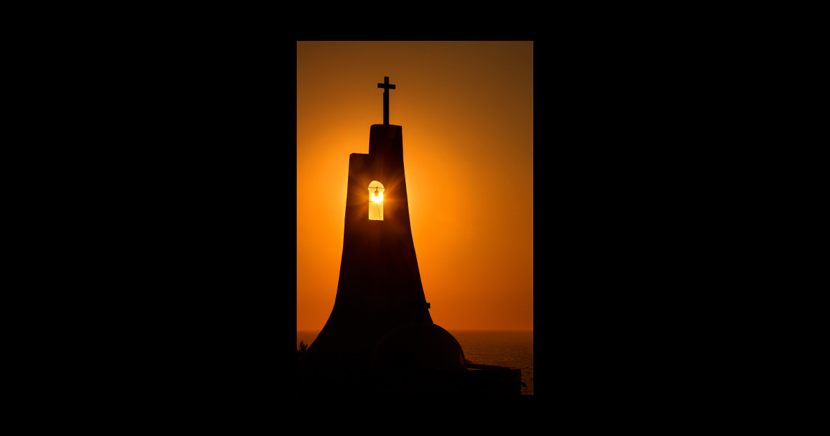 Holy sunset in Samos island - Samos - Posters and Art Prints | TeePublic