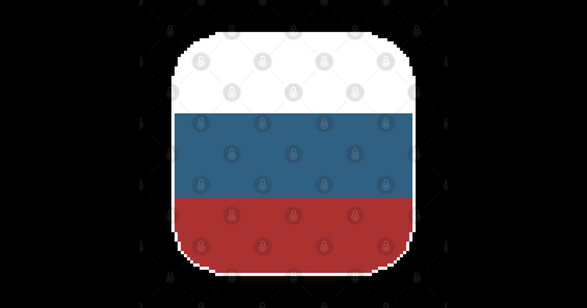 russian flag - Russian - Sticker | TeePublic