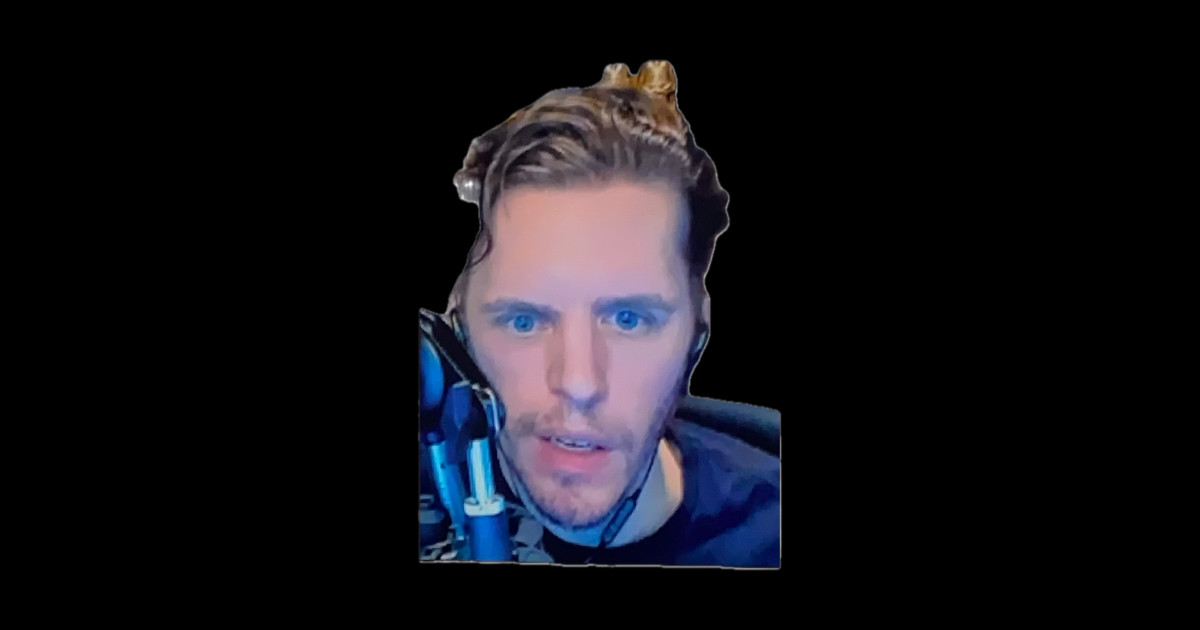 Jerma screen capture distortion - Jerma - Sticker | TeePublic