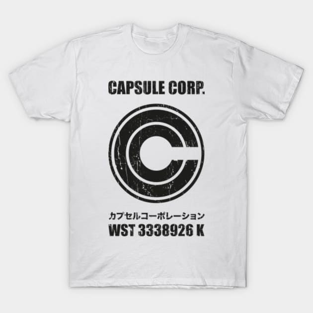 Capsule Corp. Logo - Capsule Corp - T-Shirt | TeePublic