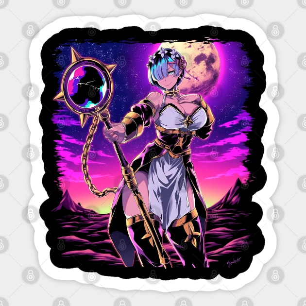 rem - re zero - Re Zero - Sticker | TeePublic