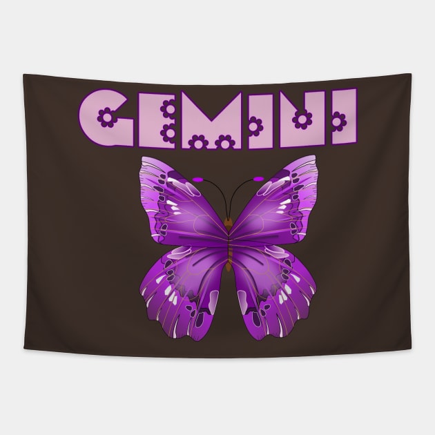 Gemini zodiac sign astrology purple aesthetic butterfly - Gemini Zodiac ...