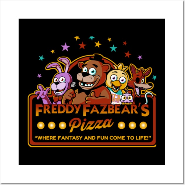 Freddy Fazbear's Pizzeria - Freddy Fazbears Pizza - Posters and Art ...