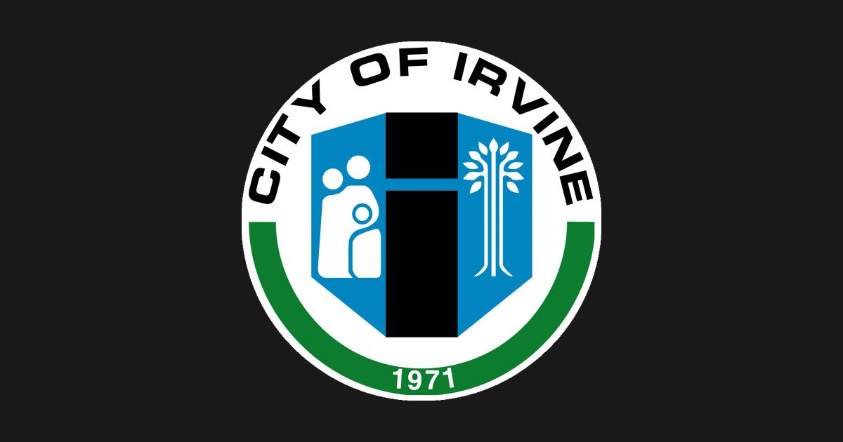 Irvine, California Flag Decal - Irvine - T-Shirt | TeePublic