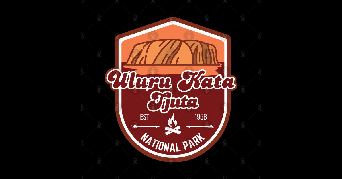 Uluru Kata Tjuta National Park - Australian - Sticker | TeePublic