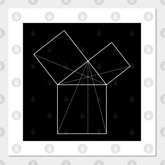 47th Problem of Euclid Masonic Freemason - Masonic - Posters and Art ...