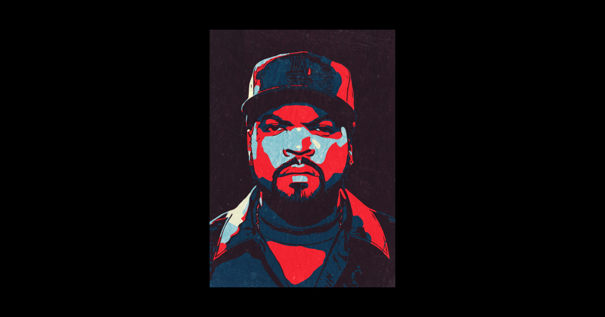 Ice Cube - Ice Cube - Sticker | TeePublic