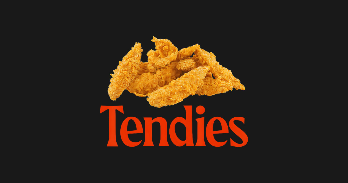 Tendies Chicken - Chicken Tendies Meme - T-Shirt | TeePublic