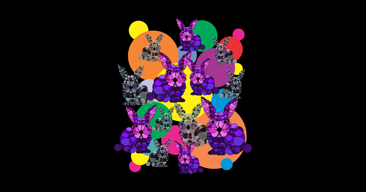 RAIN OF RABBITS - Rabbit Lover - Sticker | TeePublic