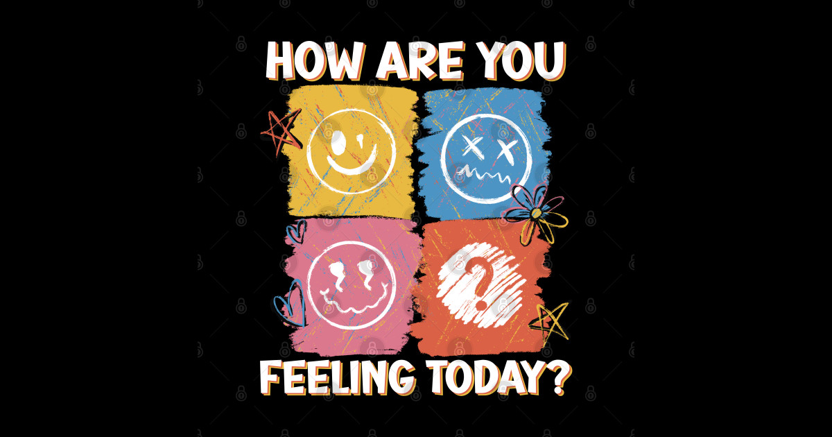 HOW ARE YOU FEELING TODAY - Streetwear - Sticker | TeePublic