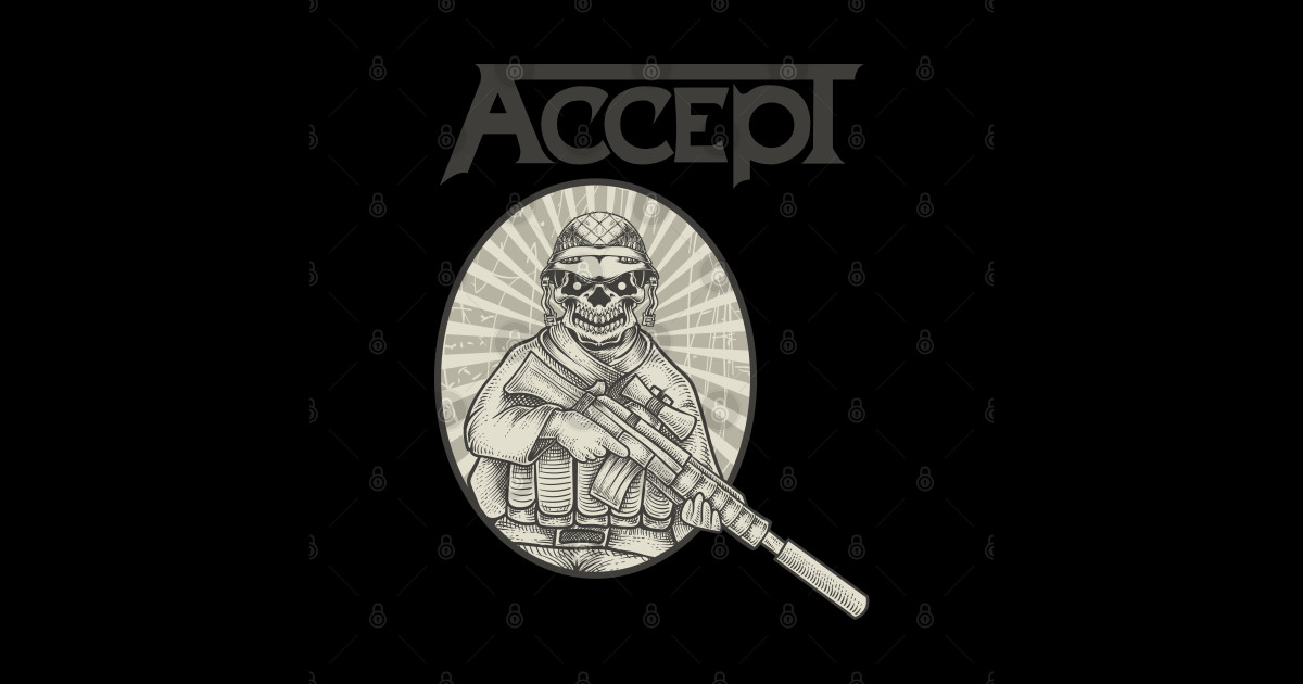 Accept - Accept - Sticker | TeePublic