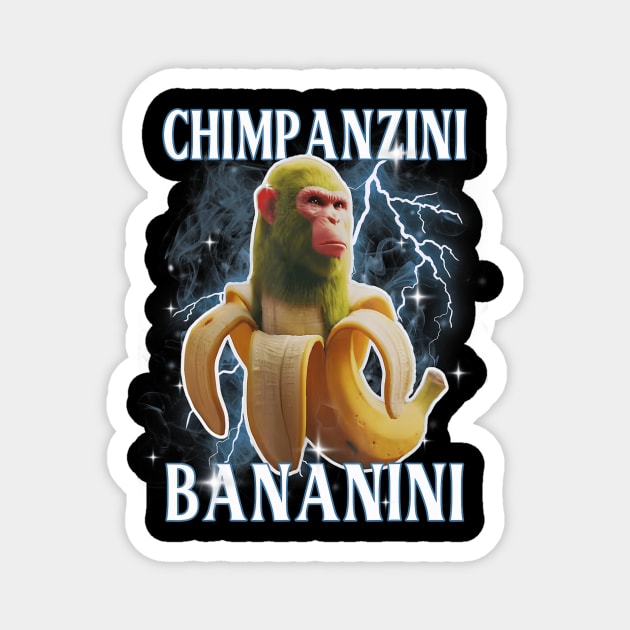 Chimpanzini Bananini Meme - Tralalero Tralala - Magnet | TeePublic