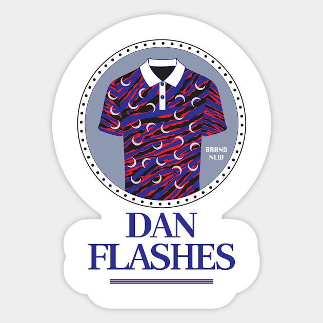 Dan Flashes Buffalo Mafia - Dan Flashes - Sticker | TeePublic