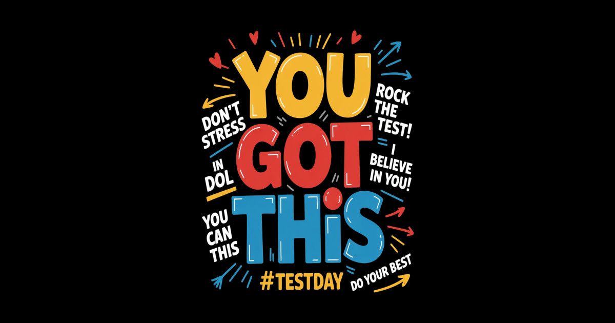 Test Day The Test Teacher Testing Day You Got This - Test Day The Test ...