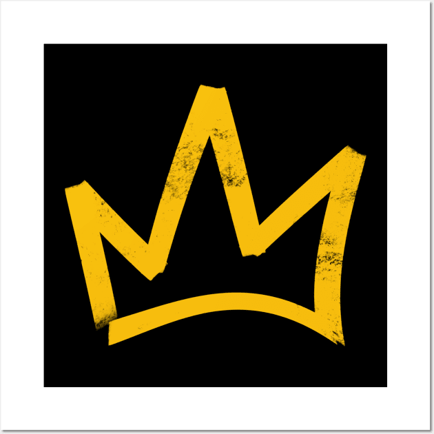 Basquiat King Crown - Basquiat - Posters and Art Prints | TeePublic