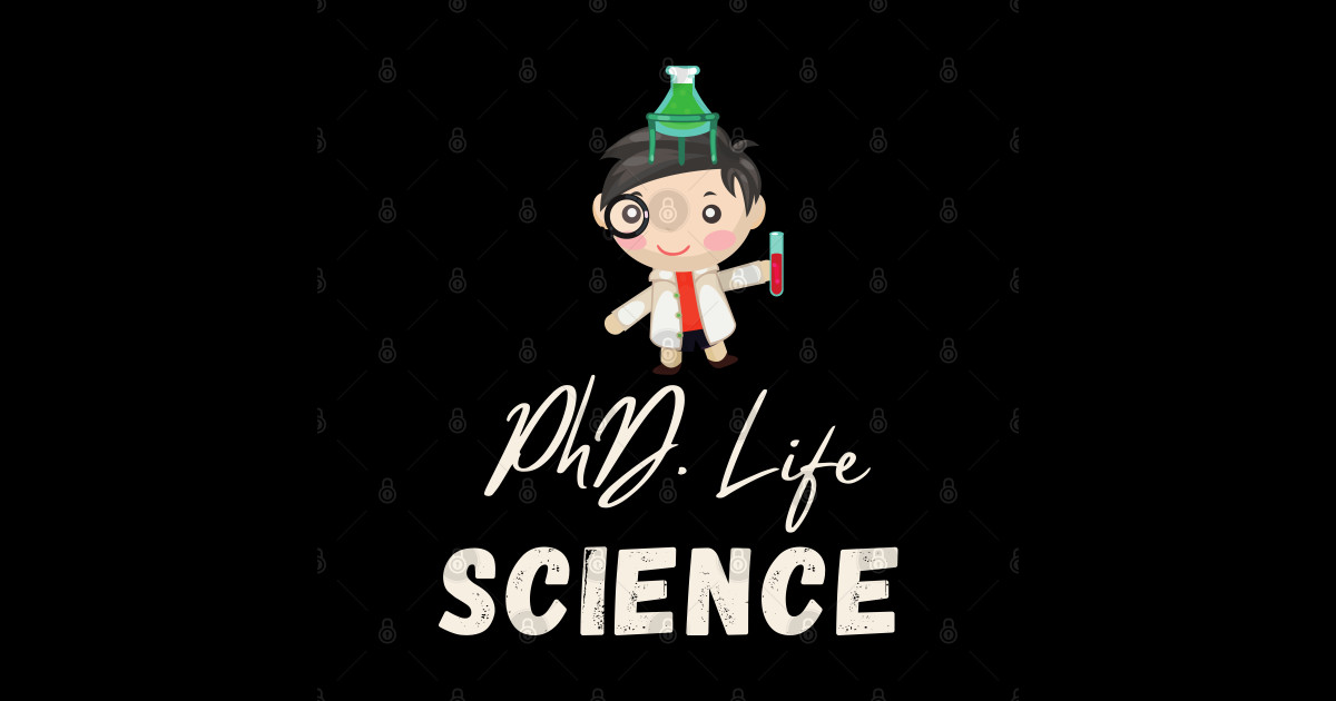 PhD life - Phd - Sticker | TeePublic