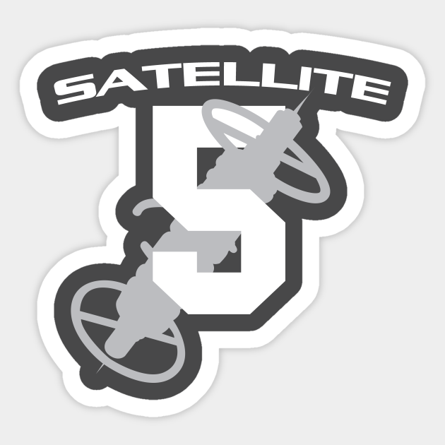 Satellite 5 - Doctor Who - Sticker | TeePublic