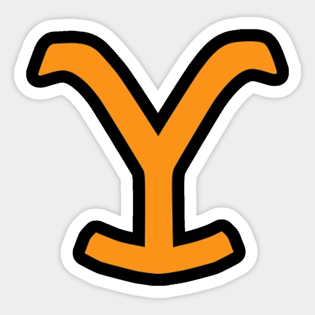 Yellowstone Brand (tv show) - Yellowstone Tv Show - Sticker | TeePublic