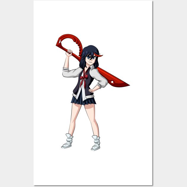 Ryuko casual pose - kill la kill - Kill - Posters and Art Prints ...