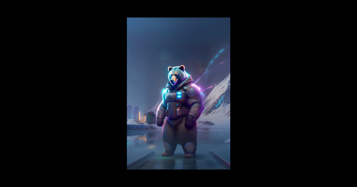 Hacker Bear - Hacker - Sticker | TeePublic