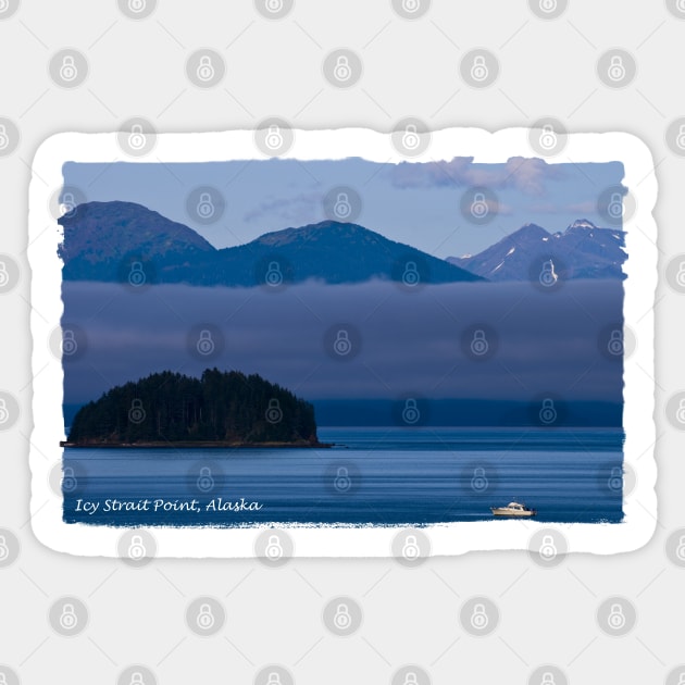 Icy Strait Point, Alaska - Us Landscape - Sticker | TeePublic