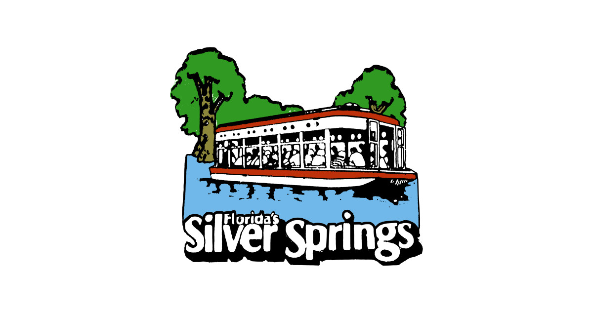 Silver Springs Florida Decal - Silver Springs - T-Shirt | TeePublic