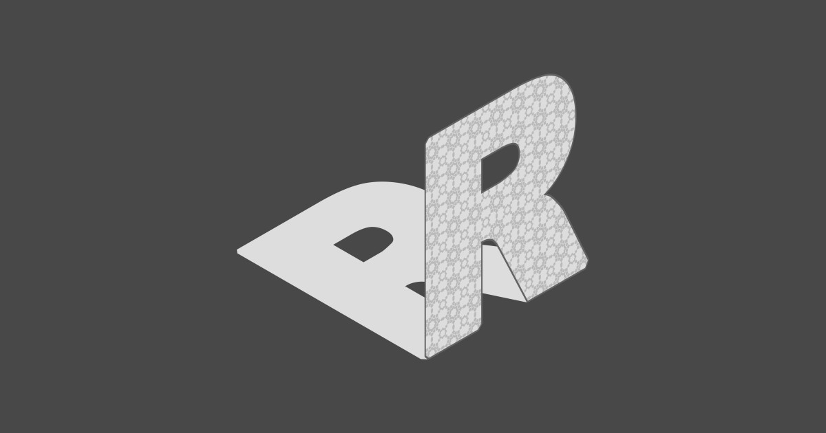Isometric Alphabet Letter, Letter R - Letter - T-Shirt | TeePublic