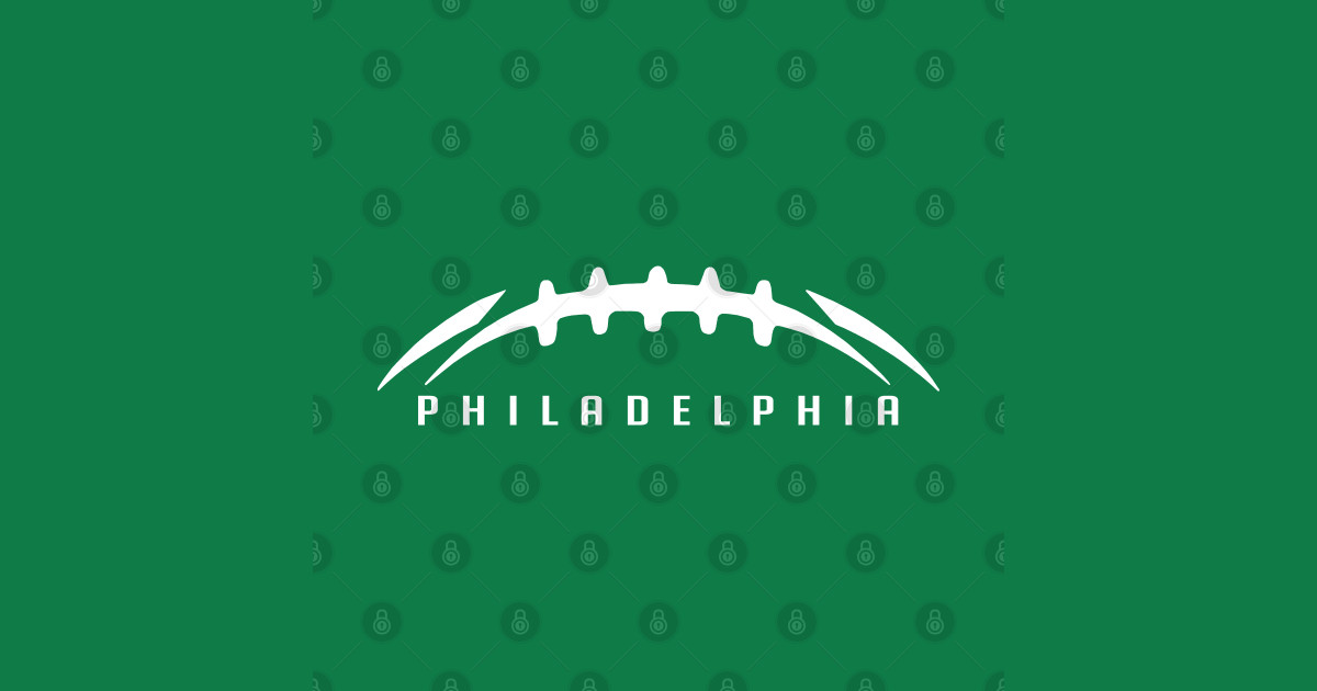 Philadelphia Skyline Philly Football Names Graphic - Philadelphia ...