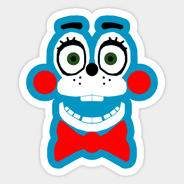 Toy Bonnie Face - Bonnie - Sticker | TeePublic