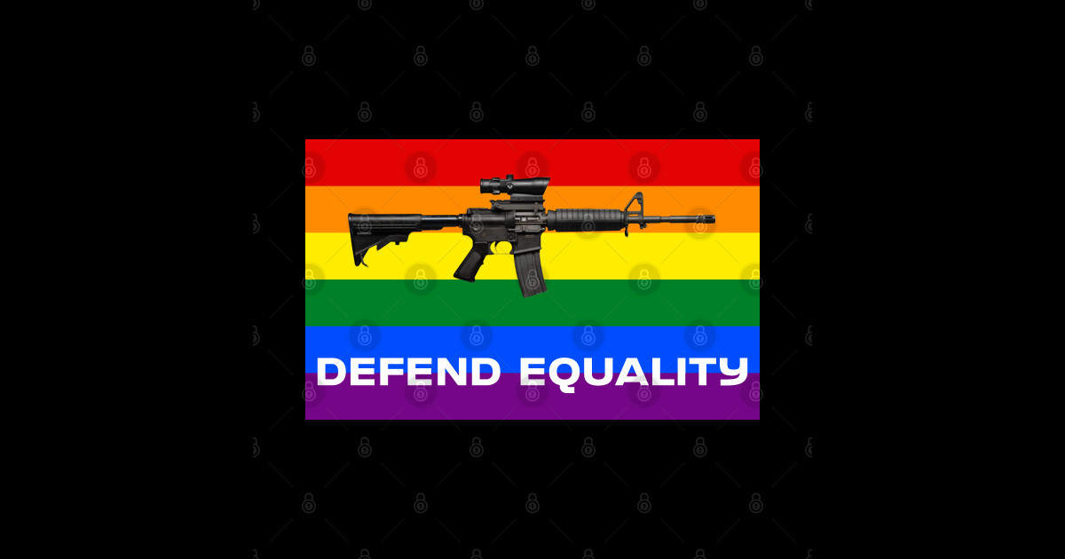 Defend Equality (Pride Flag)| First Amendment| Cool and Cute Stickers ...