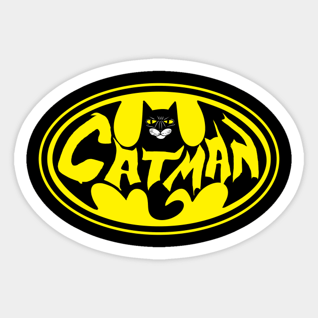 Catman - Cats - Sticker | TeePublic
