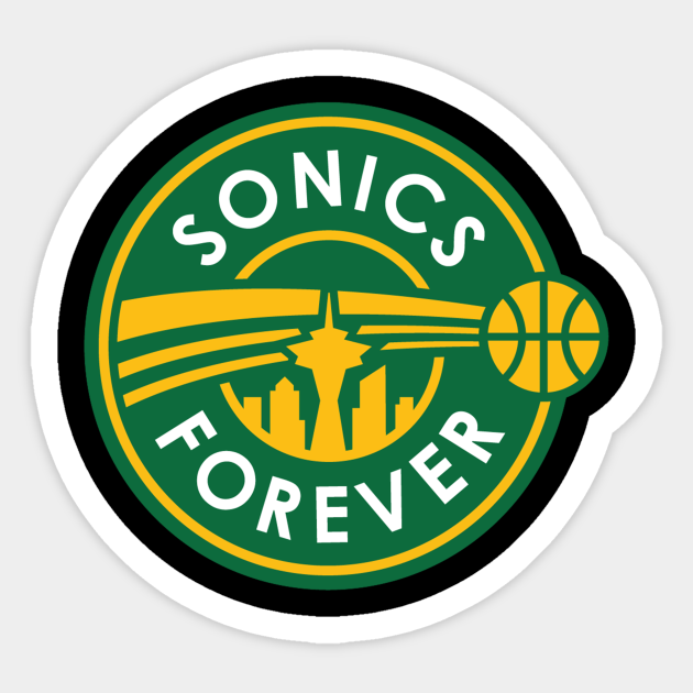 Seattle Sonic Best Logo - Sport Team Cool Retro Vintage Stadium ...