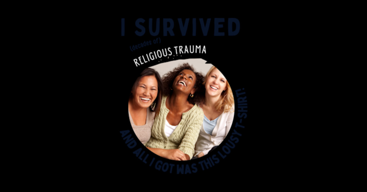 Religious Trauma - Religious Trauma - Sticker | TeePublic