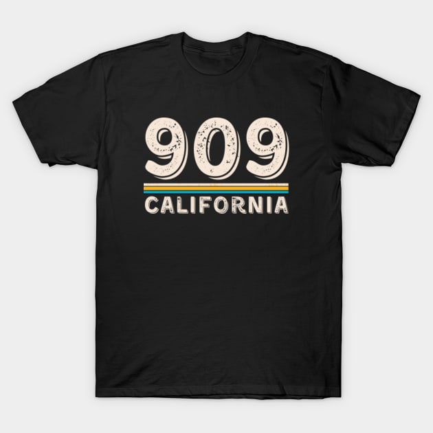 California Area Code 909 - California Area Code 909 - T-Shirt | TeePublic