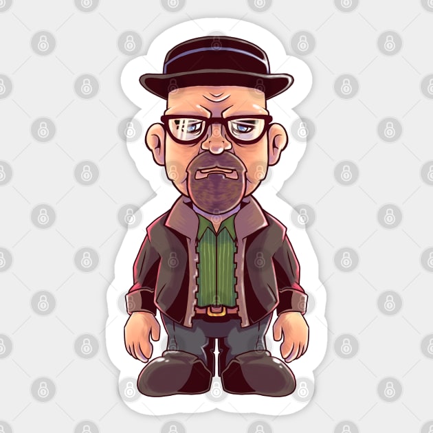 Chibi Walter White - Breaking Bad - Sticker | TeePublic