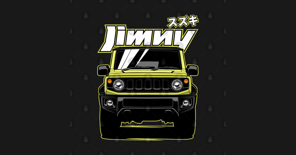 Jimny Sierra JB64/JB74 Kinetic Yellow - Jimny 4x4 - T-Shirt | TeePublic