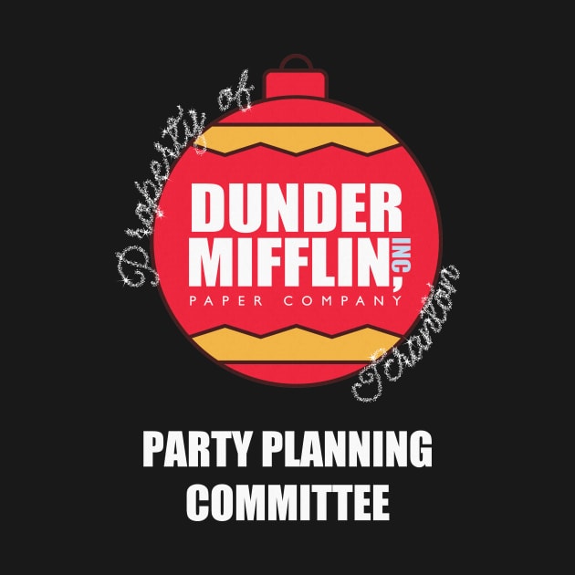 Christmas Party Planning Committee - The Office - T-Shirt | TeePublic